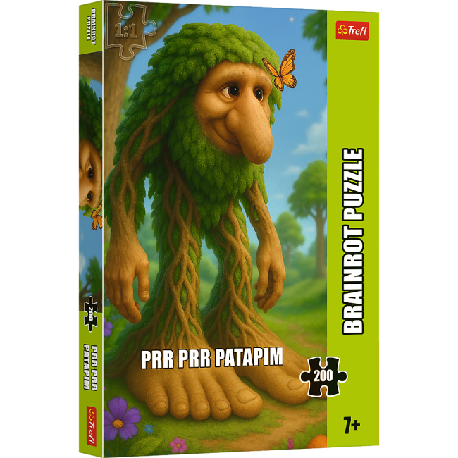 TREFL BRAINROT pusle Prr Prr Patapim, 200 | XS Mänguasjad
