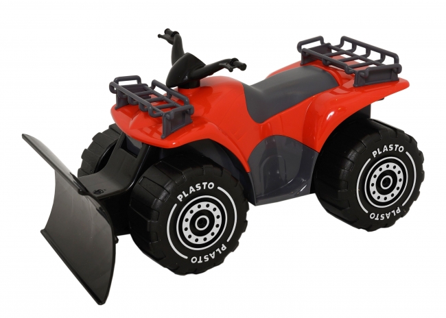 PLASTO ATV, punane, 30 cm | Osta e-poest | XS Mänguasjad | XS Mänguasjad