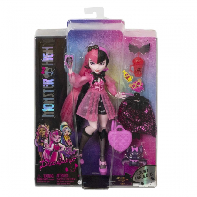 MONSTER HIGH Nukk Draculaura | XS Mänguasjad | XS Mänguasjad
